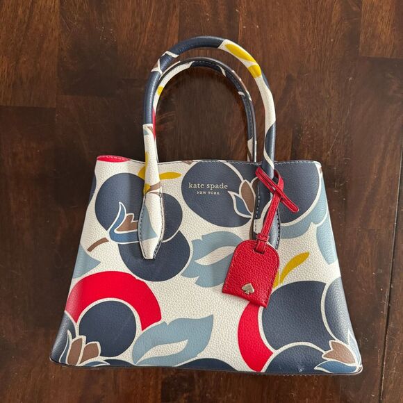 kate spade | Bags | Kate Spade Handbag Leather Floral Wkru5865 S08 S338 ...